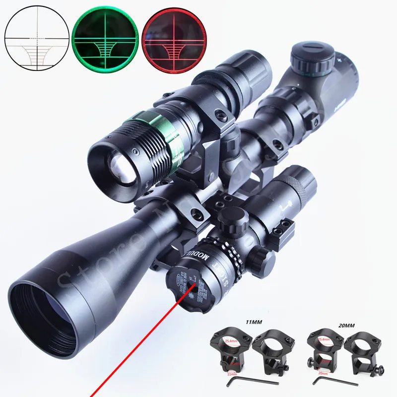 Spike New 3-9 X 40 Tactical Rifle Optics Sniper Scope Reviews Sight ...