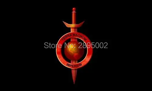 Terran Empire Star Trek Mirror Universe Flag Polyester grommets Banner ...