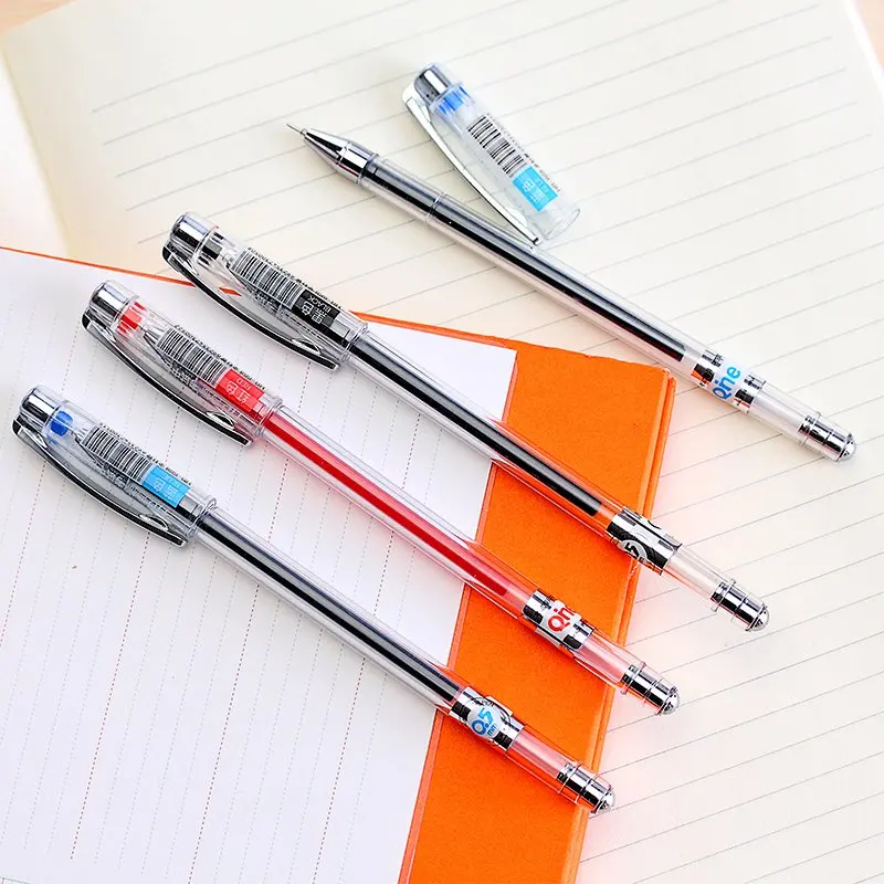 12-pcs-box-South-Korea-Creative-Simple-Gel-Pen-Examination-Pens-0-5mm ...