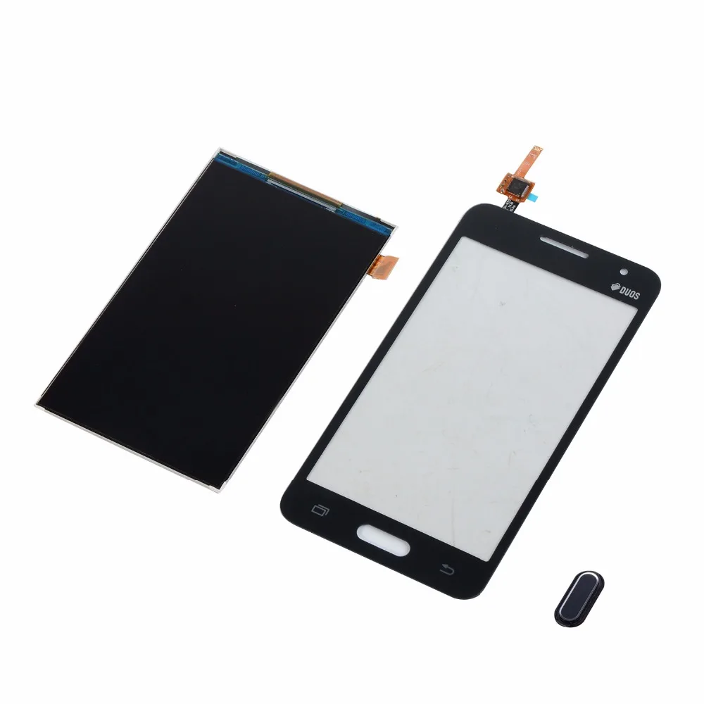 Display LCD Touch Screen Digitizer Sensor, botão Home, adesivo, apto ...