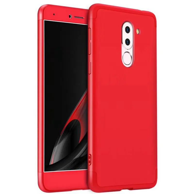 MuTouNiao For Huawei GR5 2017 Red 360 Protection PC Plastic Shockproof ...