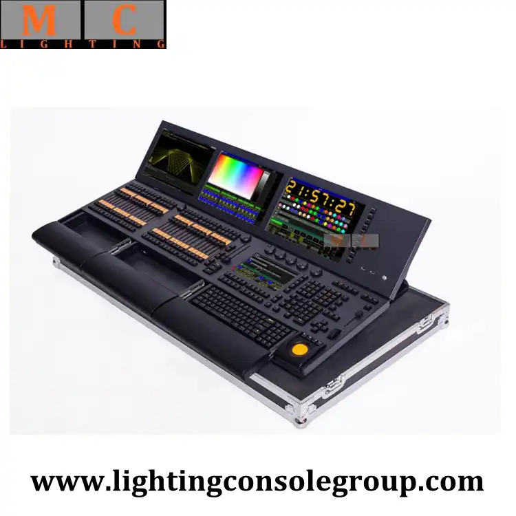 Consola de luz de escenario con pantalla táctil, Controlador de luz MA ...
