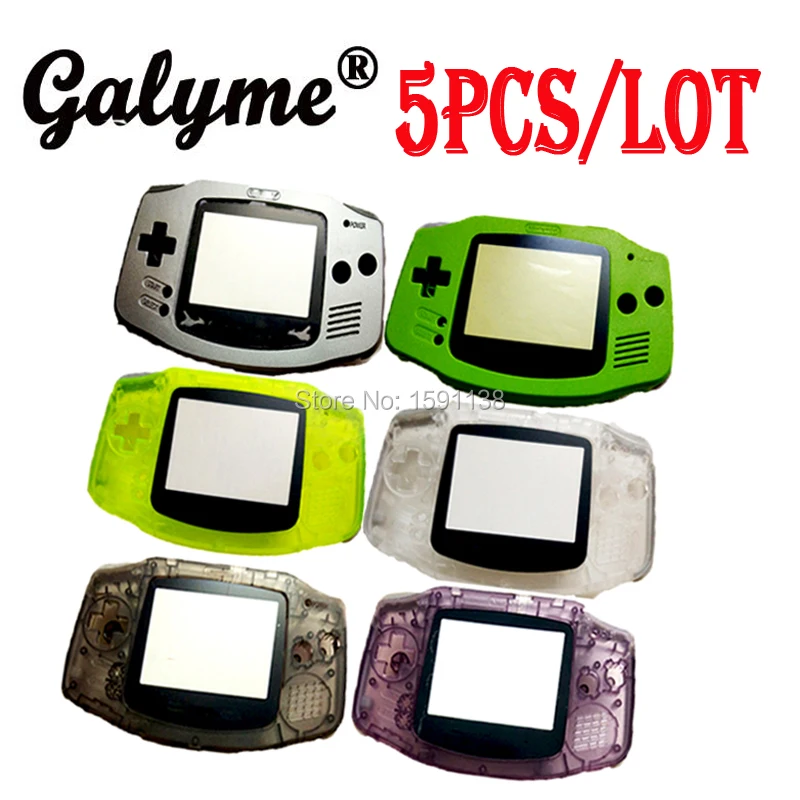 5pcs/lot 6 Color Choose Housing Shell Case Cover Screen Lens Protector ...