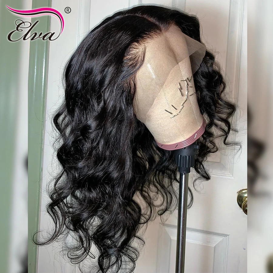 Elva 150% Density Lace Front Bob Wig Pre Plucked Hairline 13x6 ...