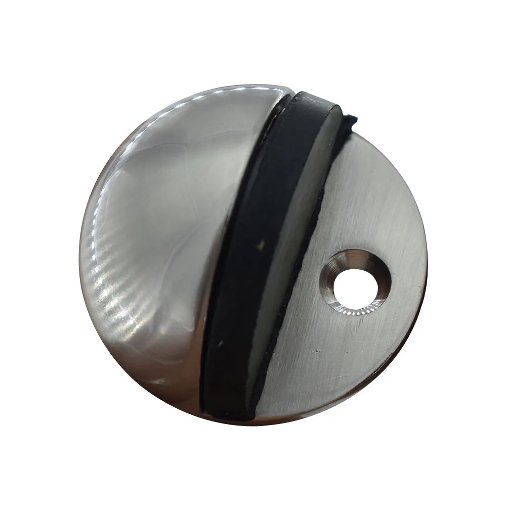 44.5x25mm Zinc Alloy Door Stop Stopper Holder Catch Wall Mounted Door ...