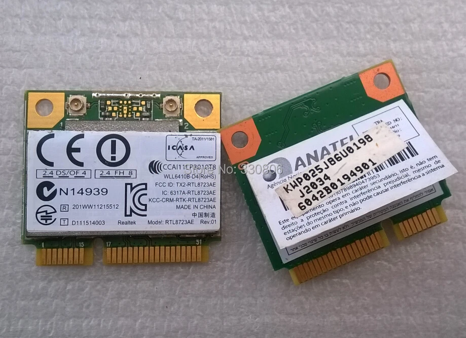 Realtek Rtl8723AE Wireless Lan 802.11N + Bluetooth 4.0 tarjeta ...