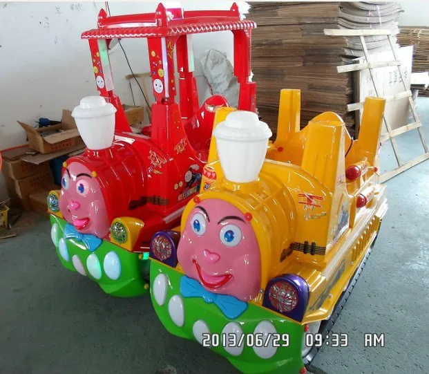 Coin Operated Kiddie Rides- Thomas Train, Swing Machine, English Songs ...