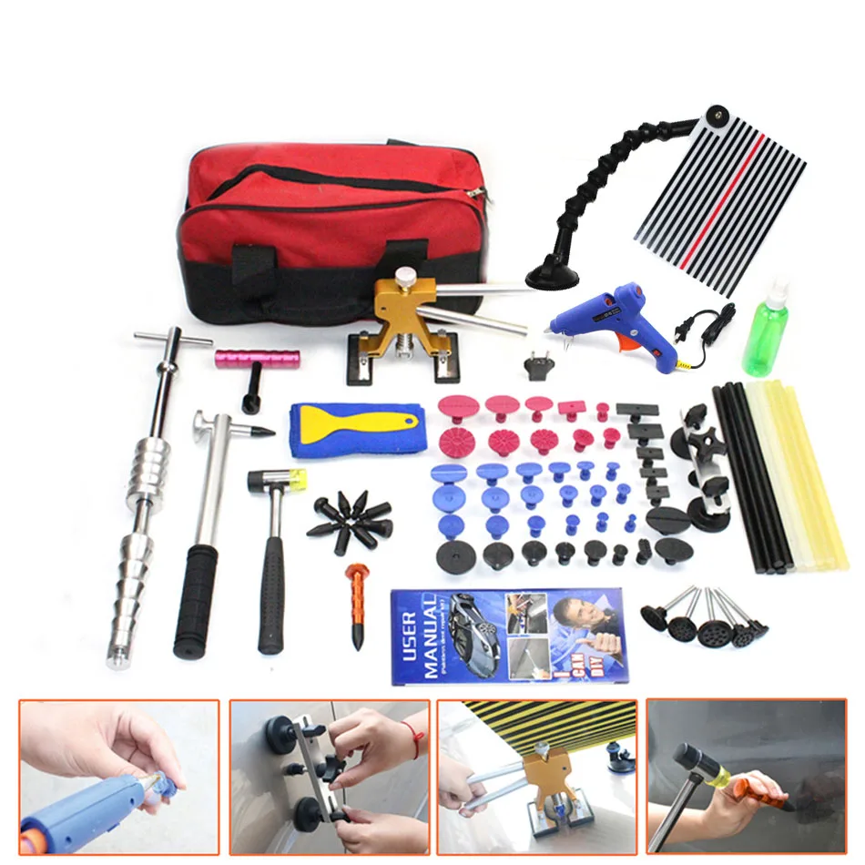 PDR-King-Tools-Full-Paintless-Dent-Repair-Puller-Lifter-car-dent-Tools ...