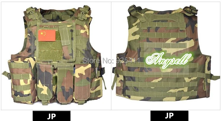 Tactical military combat amphibious vest