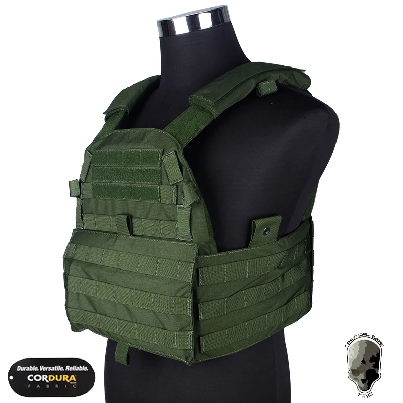 TMC 6094 Plate Carrier Genuine Material MOLLE Vest Body Armor Army ...