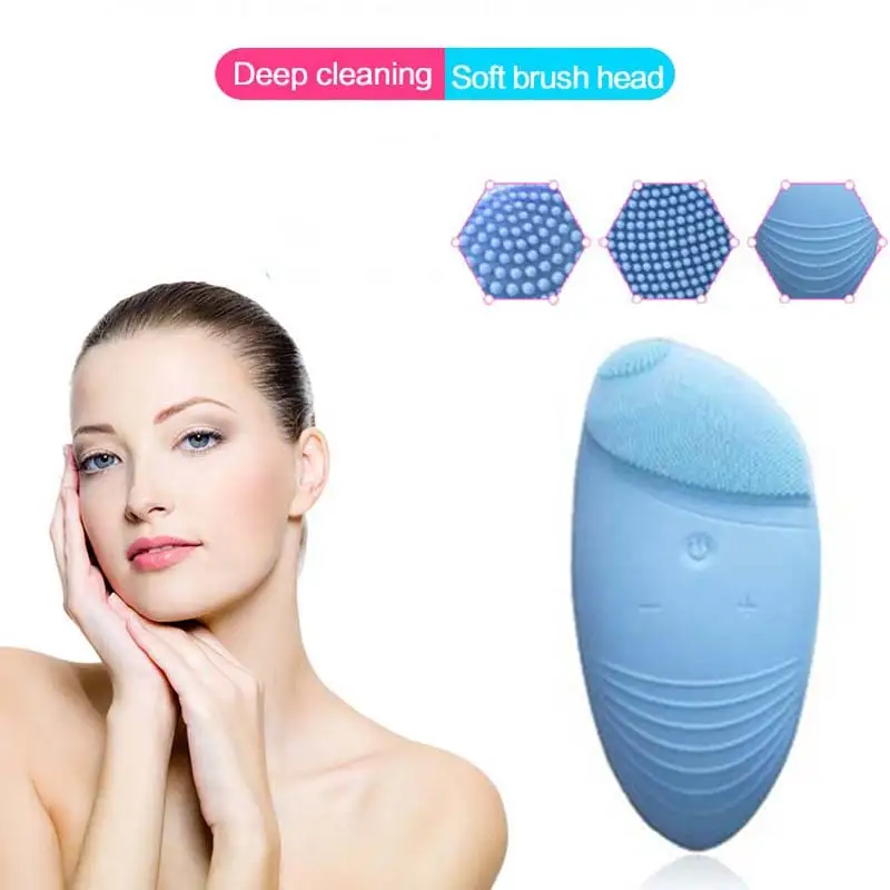 Rechargeable-Electric-Facial-Cleaner-Silicone-Cleaning-Waterproof-Deep ...