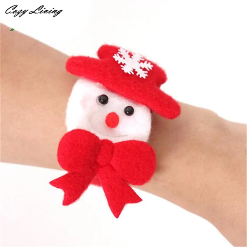 Christmas Decorations Santa Claus Snowman Family Christmas Strap ...