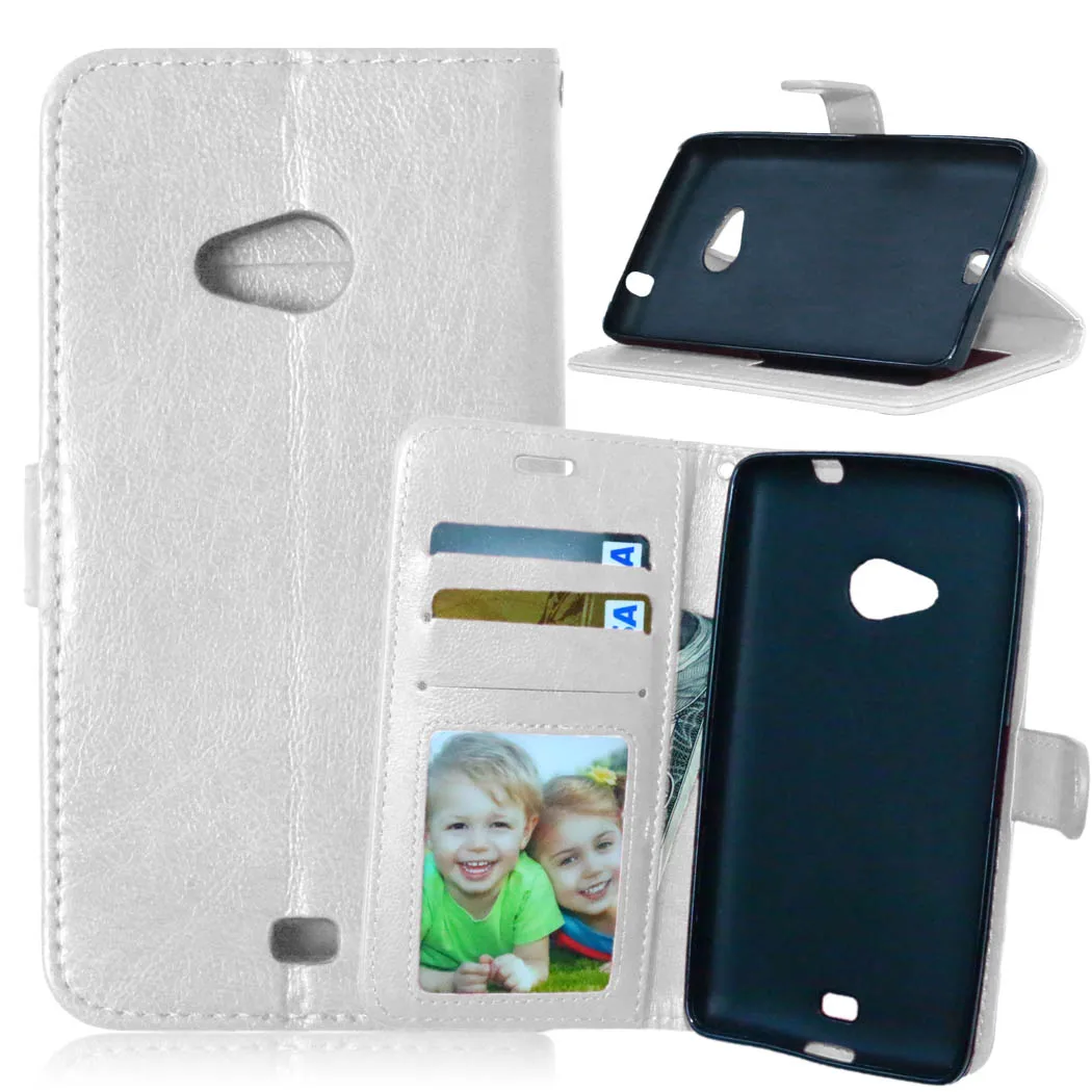 1090 Cases Leather Flip Cover Case for Nokia Microsoft Lumia 535 Cover ...