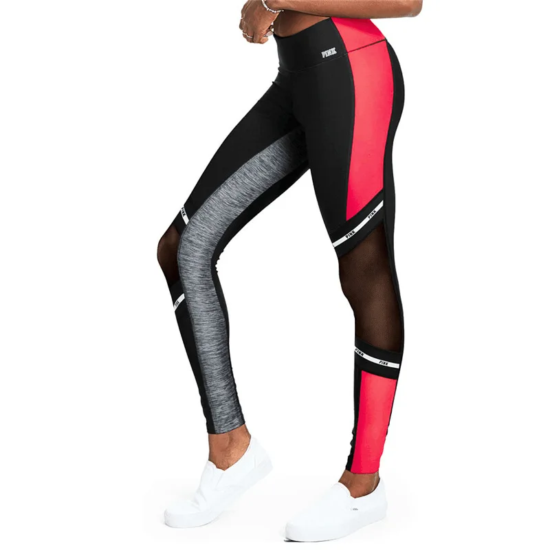 2017 Love Pink Fitness Sporting Leggings Women Workout Legging Outwork