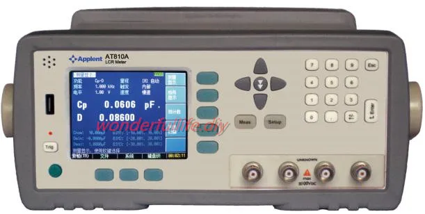 Přesný digitální LCR Meter 10 Hz - 20 kHz digitální LCR Bridge