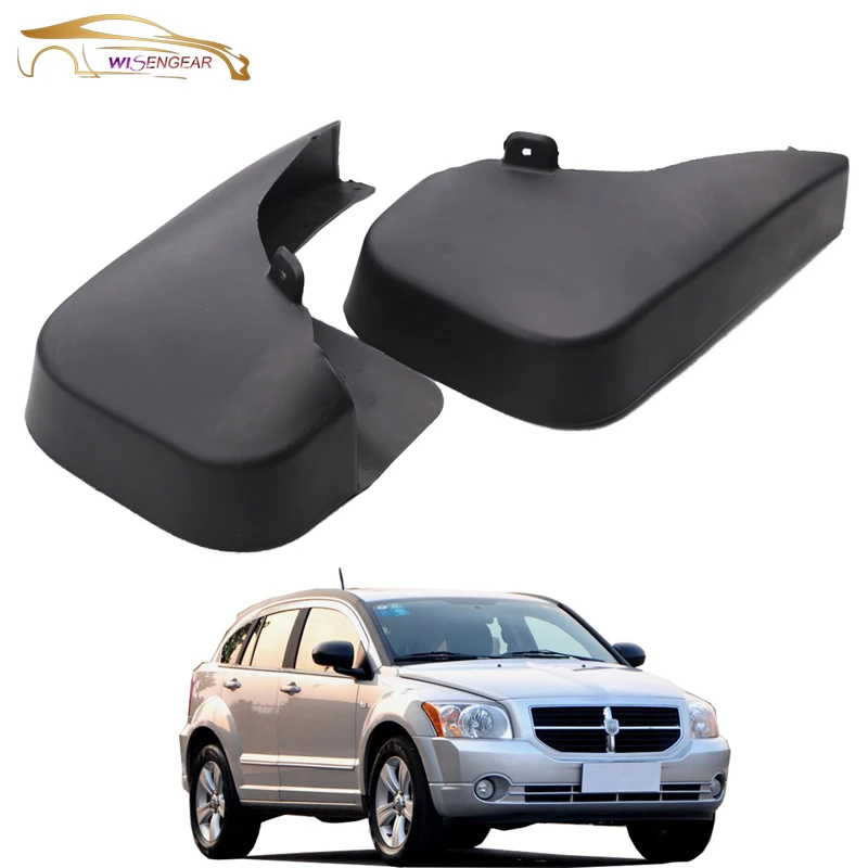 WISENGEAR 2Pcs Mudflaps For Dodge Caliber Splash Guards Mud Flaps Black ...