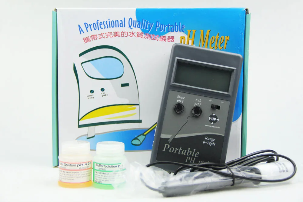 UP PH monitor tester kit water test aquarium fresh marine fish tank ...