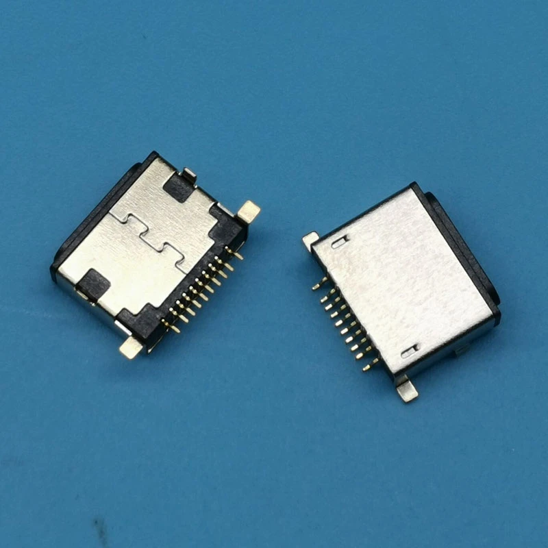 10pcs For Lightning Female Socket For Iphone 5s 6s Female 10pin Smt ...