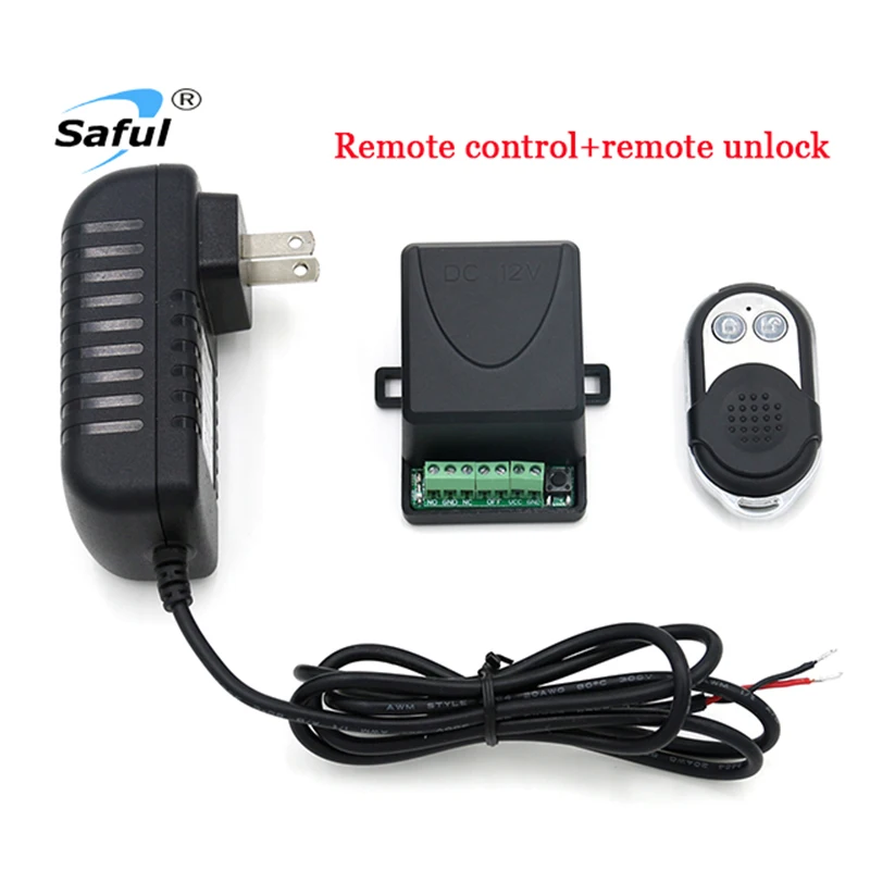 DC12V 433MHz wireless unlock controller door access control system with ... DC12V 433MHz wireless unlock controller door access control system with ...