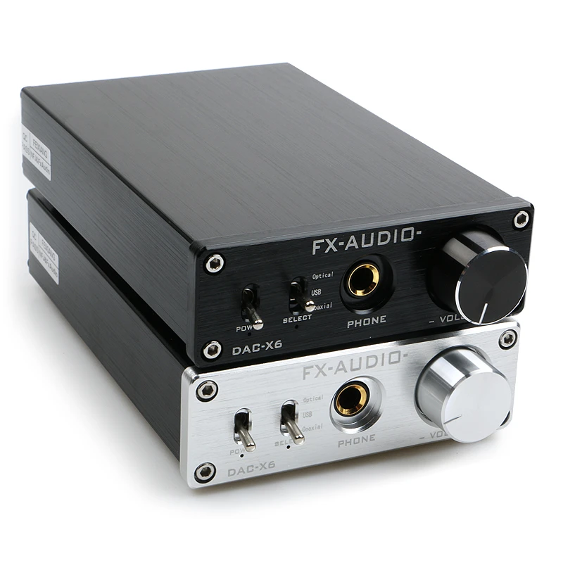 Nieuwe FX AUDIO DAC X6 Mini Hifi 2.0 Digitale Audio Decoder Dac Input ...