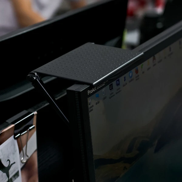 Multifunction Computer Screen Storage Rack Office Desktop Shelf Plastic ...