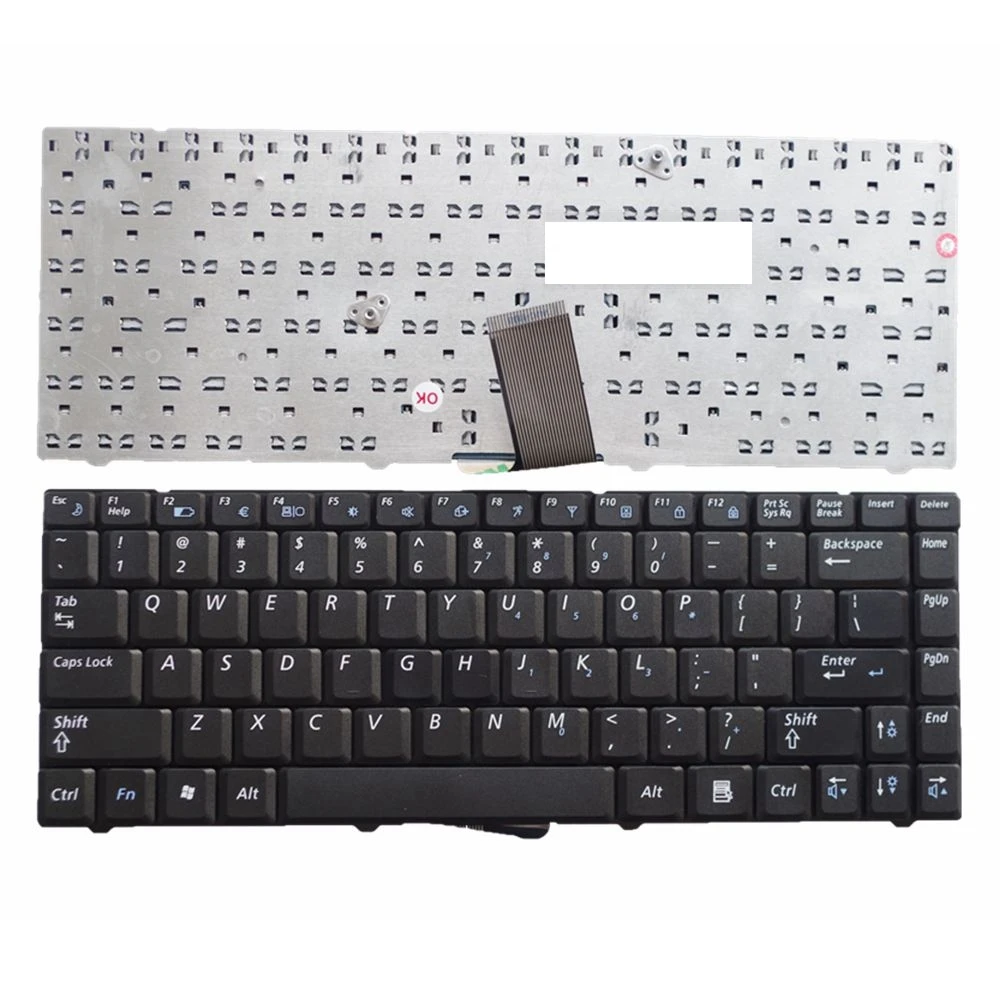 미국 노트북 키보드 교체, 삼성 R519 NP R519, 블랙, 영어, 신제품|laptop keyboard|replacement ...