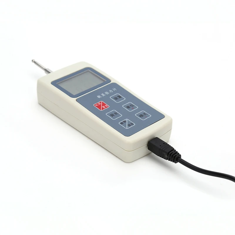 HZS 1 Precision Tension Meter Digital Display Portable Pull Force Gauge ...