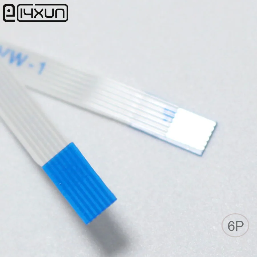 100pcs EClyxun FFC FPC Cable 6P 6 Pin 0.5mm Pitch 30mm 50mm 100mm 150mm 200mm 250mm 300mm Length ...
