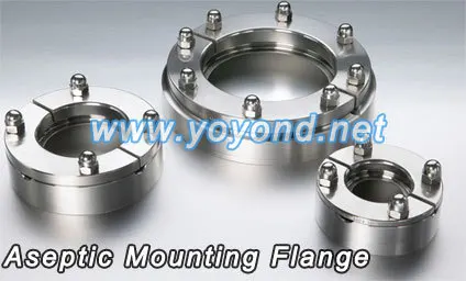 Aseptic Mounting Flange NovAseptic Connector tank connected Nov Aseptic ...