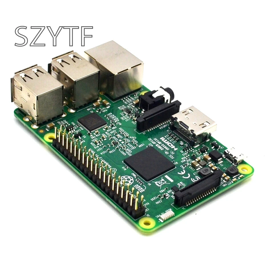 Placa b original de raspberry pi 3 modelo, 1gb, lpddr2 b2837, quad core ros pi3 b, ros pi 3b ...