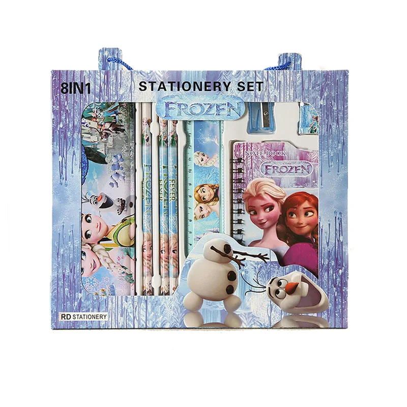 Disney Cute Cartoo Frozen Stationery Sets For Children Kindergarten ...
