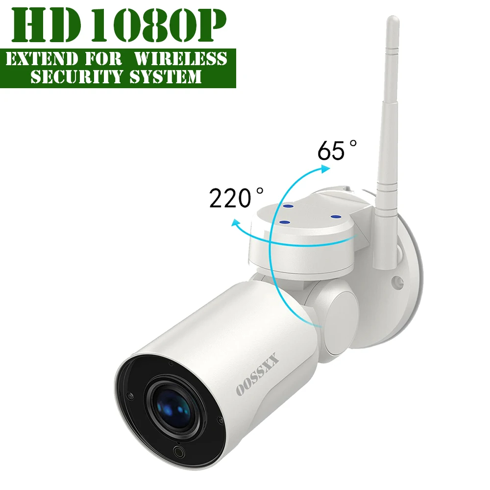 OOSSXX Wireless HD 1080P PTZ Camera, Wireless Pan/Tilt/Zoom IP67 ...