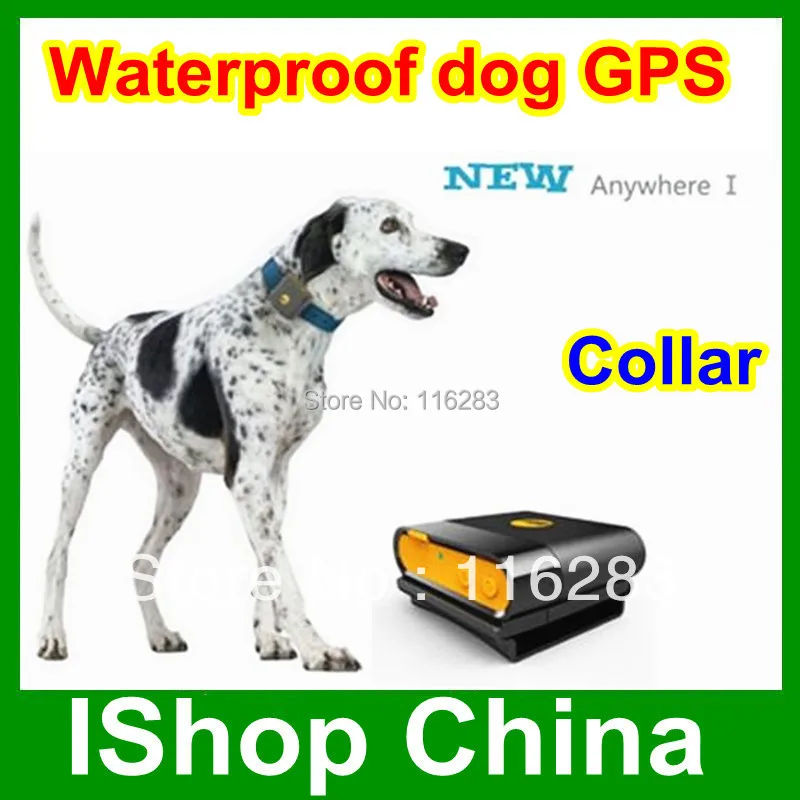 Waterproof dog / Pet GPS tracker , tracking by phone waterproof IPX6 ...