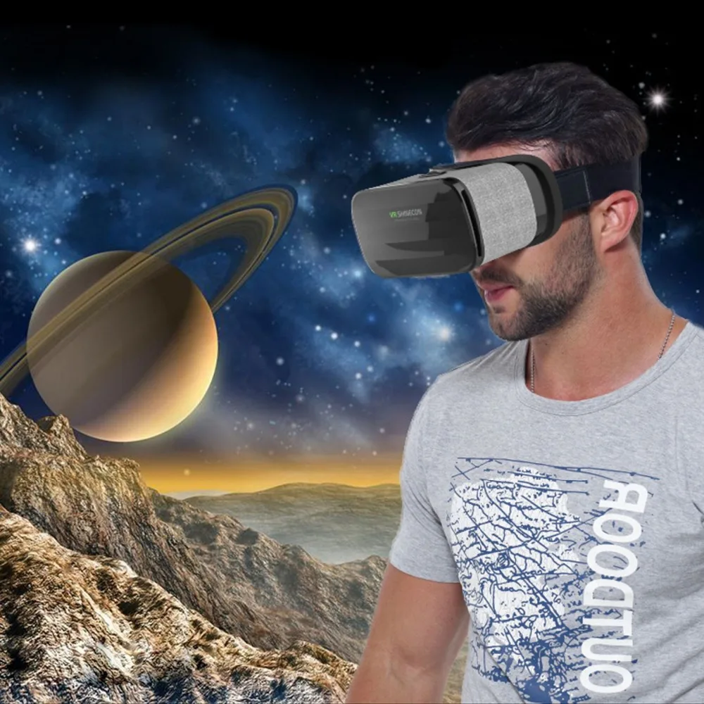 360 Degree Immersive Viewer VR Headset Virtual Reality Glasses 3D Imax ...