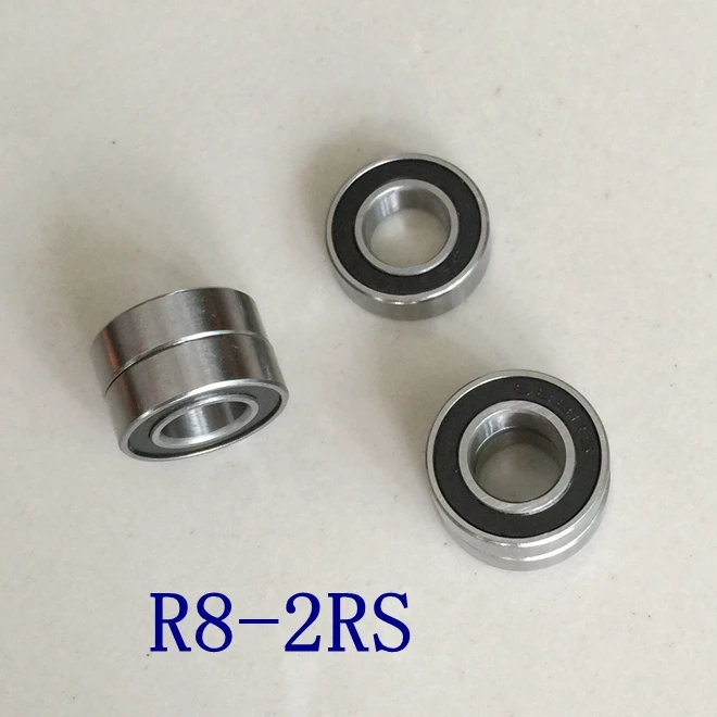 100pcs R8 2RS R8RS 1 2 X 1 1 8 X 5 16 Inch Sealed Deep Groove Radial 100pcs R8 2RS R8RS 1 2 X 1 1 8 X 5 16 Inch Sealed Deep Groove Radial