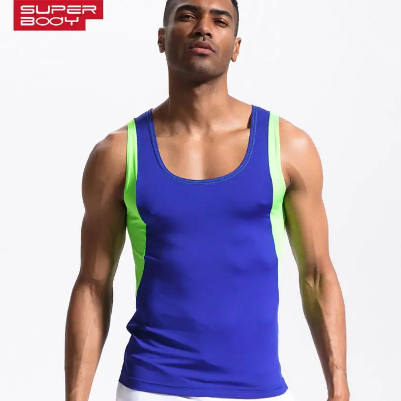 High Quality Mens Thin Quick Drying Vest Breathable Sweat Absorption