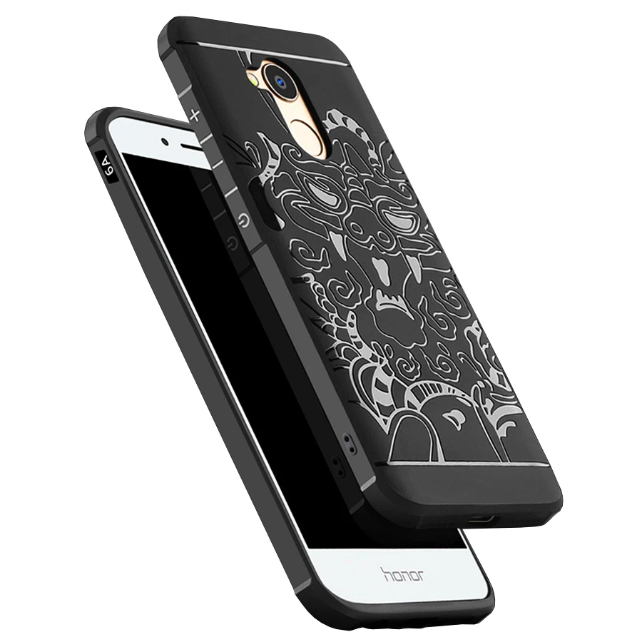 Aliexpress.com : Buy For Huawei Honor 6A Case 3D Anti knock Armor Soft ...