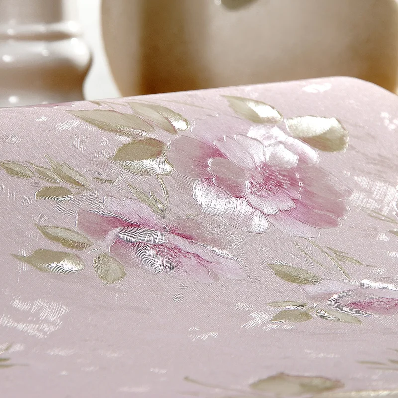 Behang Roze Bloemen - Bloemen