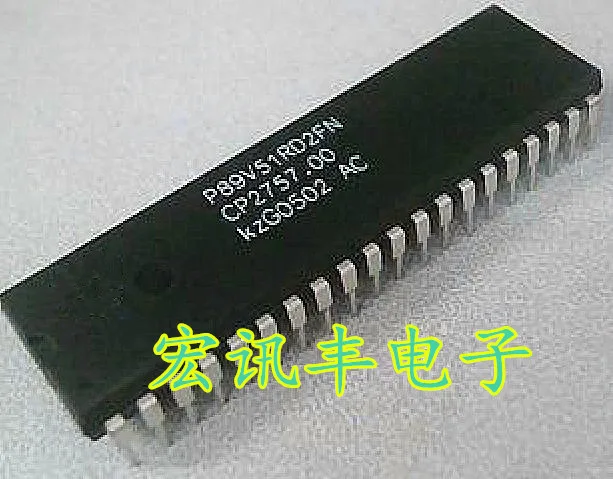 10 unids/lote P89V51RD2FN P89V51RD2 P89V51 dip 40 ic|ic| - AliExpress