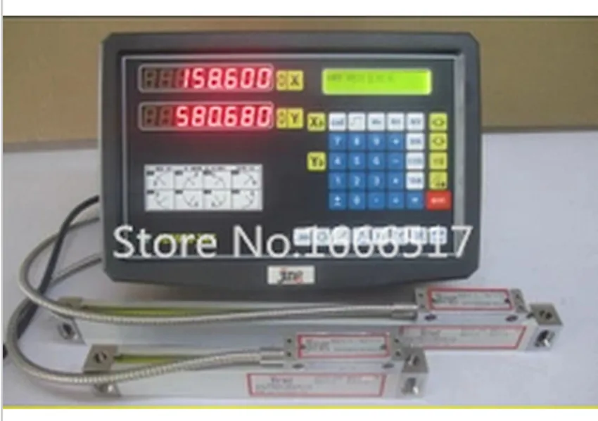 3 AXIS DIGITAL READOUT DRO FOR MILLING LATHE MACHINE WITH PROCISION ...