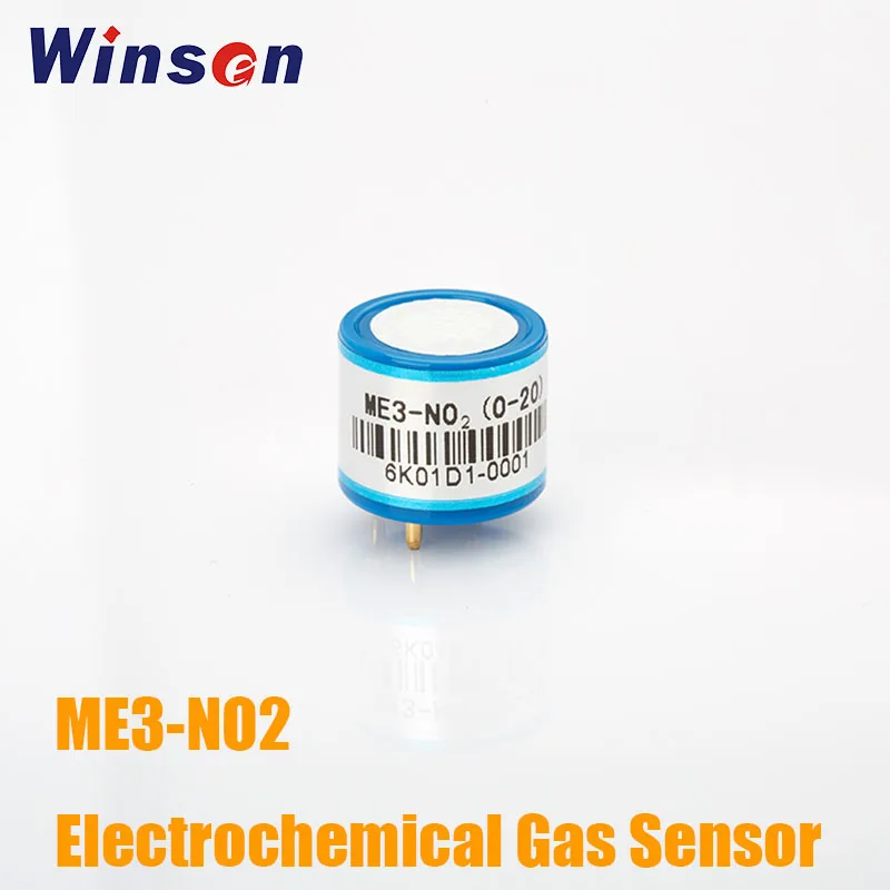 2pcs Winsen Me3 No2 Electrochemical Gas Sensor Wide Linear Range Good Anti Interference Ability 