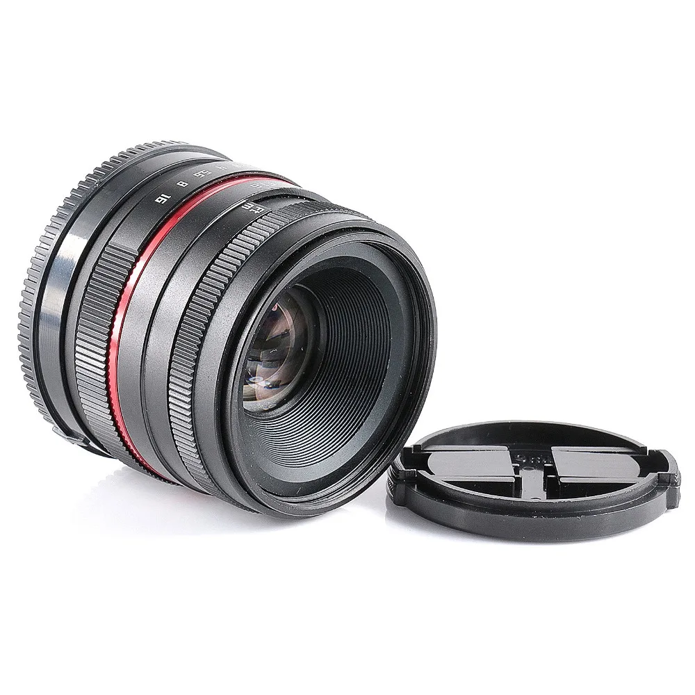 35mm f/1.6 manual Fixed Focus Lens APS-C F1.6 DSLR camera lens