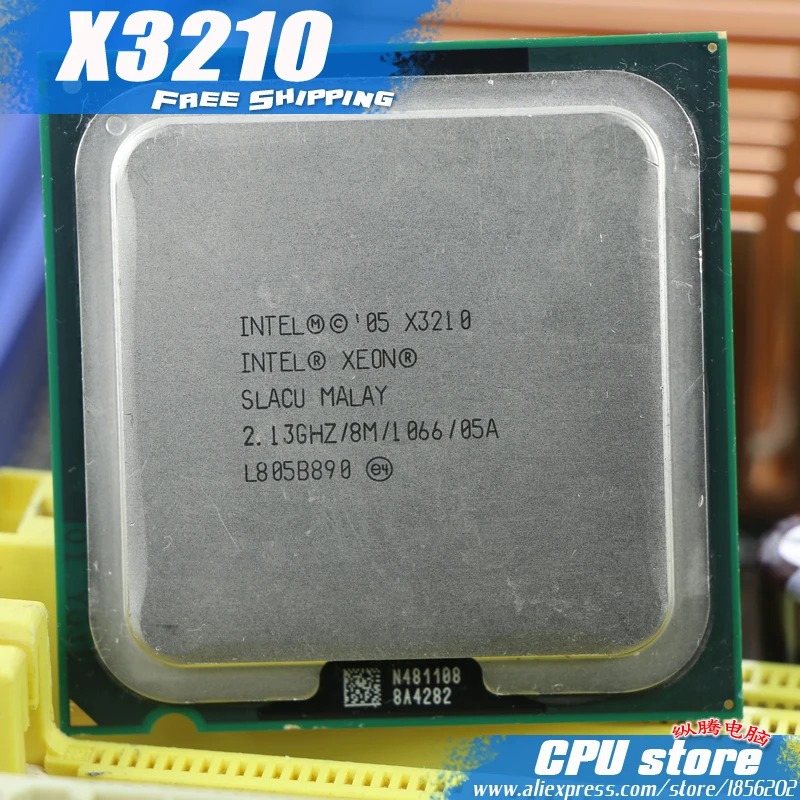 Intel Xeon X3210 Quad Core 2.13 GHz LGA 775 95 W 8 M 1066 CPU Servidor ...