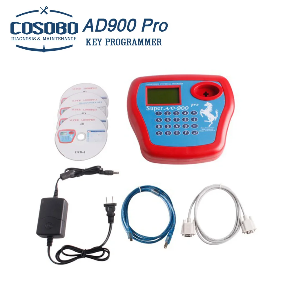 2016 Hot Auto Key Transponder Copier With 4D Function Super AD900 ad900 pro key programmer High ...