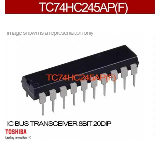 Купить tc74hc245ap ic приемопередатчик шины 8 бит 20dip tc74hc245ap ...