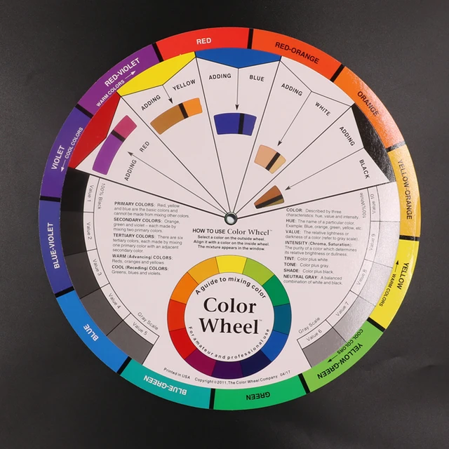 Pigment Color Wheel