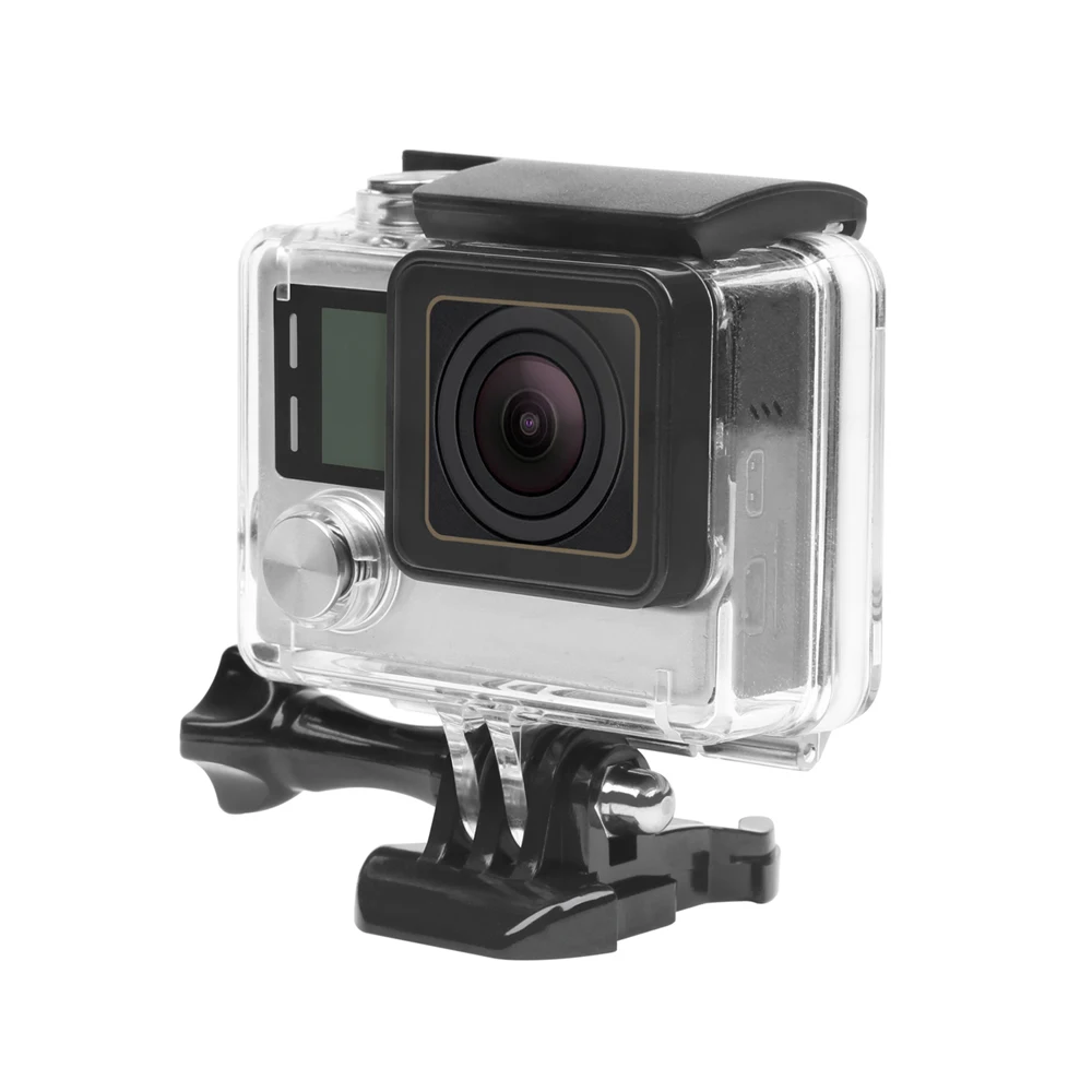 מוצר - SHOOT 30M Waterproof Case for GoPro Hero 4 3+ Black Silver ...