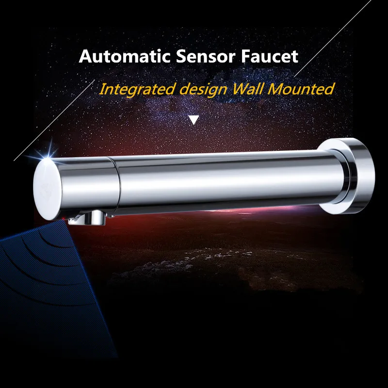 Chrome Brass Battery Power Integrated type Automatic Sensor Tap for ...