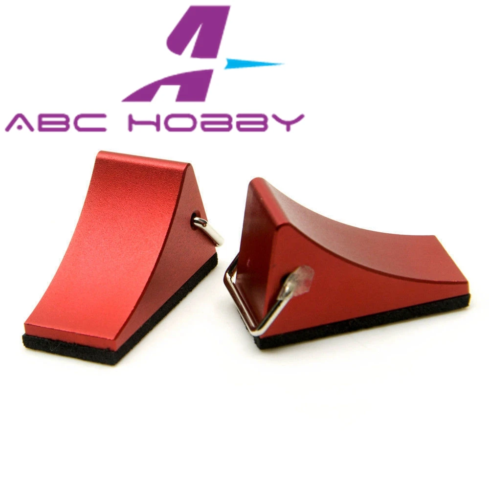 2x New 1/10 Rc Crawler Wheel Chocks Stoppers For Axial Ax10 Scx10 D90 ...