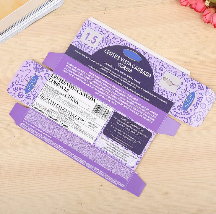Matte Lamination 300 Gsm Paper Box Packaging T Cosmetics Boxes
